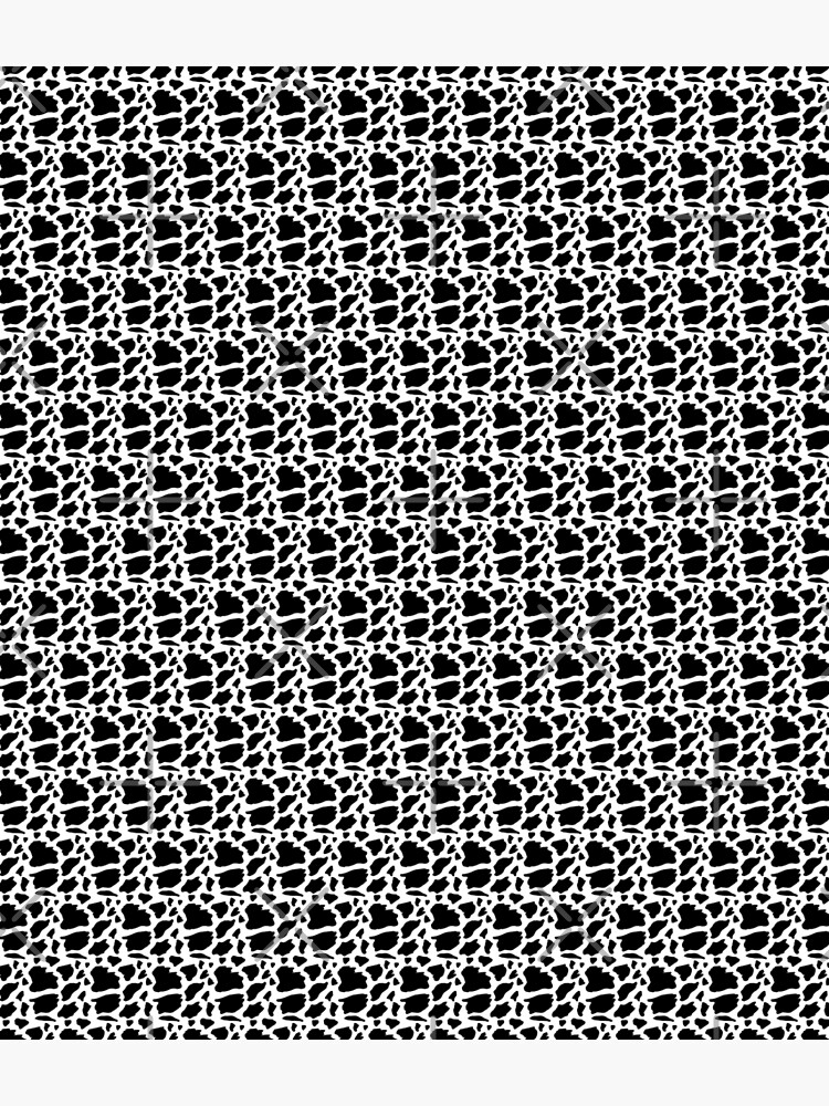 "Black and White Animal Prints Digital Paper Seamless Vector Patterns ...