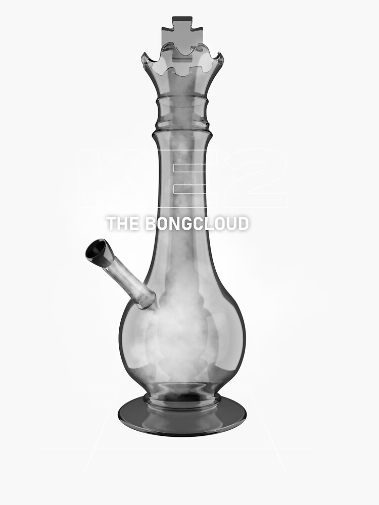 "The Bongcloud - Ke2" Sticker by VectorSamurai | Redbubble