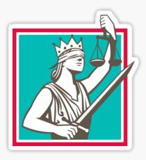 Lady Justice: Stickers | Redbubble