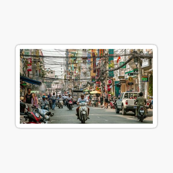 "Saigon Vietnam" Sticker by Newlife-clothes | Redbubble