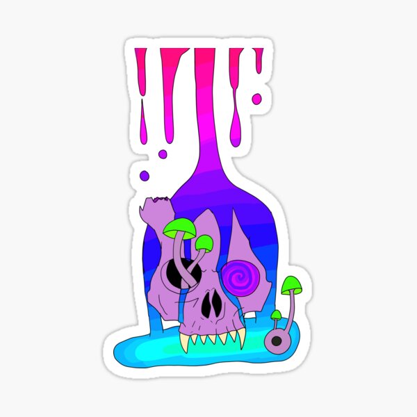 "Calavera" Sticker for Sale by FairyGary | Redbubble