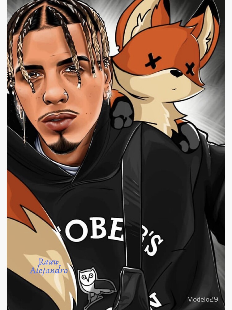 "Raw Alejandro Trap-Urbano" Sticker for Sale by Modelo29 | Redbubble