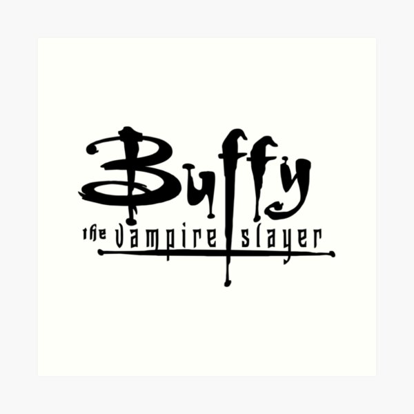 "buffy logo" Art Print for Sale by kivebo919 | Redbubble