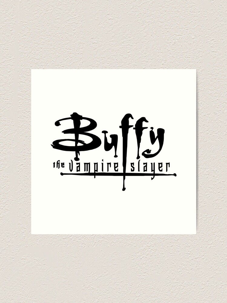 "buffy logo" Art Print for Sale by kivebo919 | Redbubble
