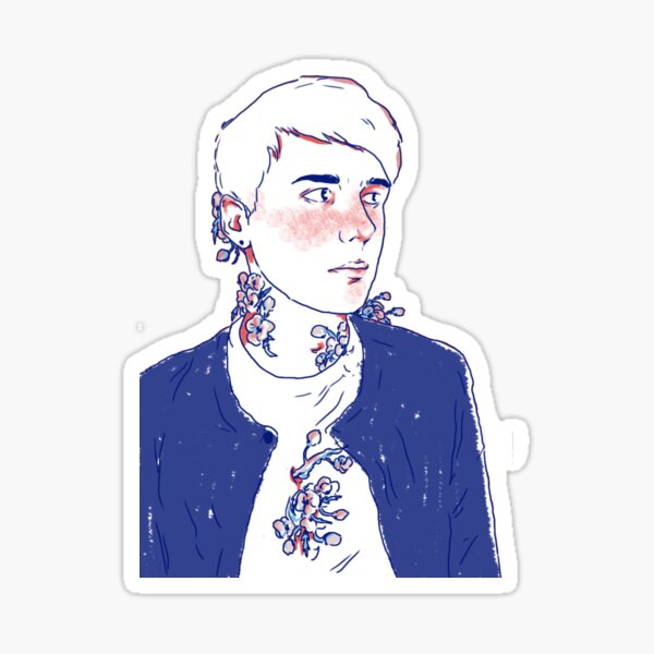 "Pink Dan Howell Aesthetic" Sticker by myscknssromance | Redbubble