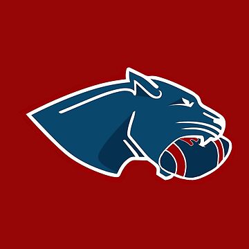 "Hanover College Football Panther " Sticker for Sale by myaurba | Redbubble