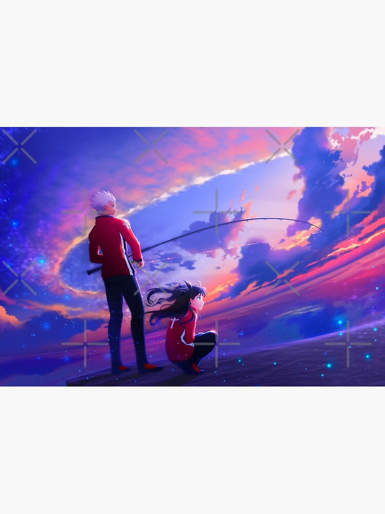 "Rin Tohsaka and Archer Shiro Emiya " Poster by DrWolfstark | Redbubble
