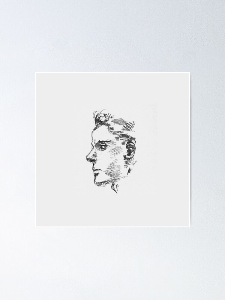 Masculine Face Drawing