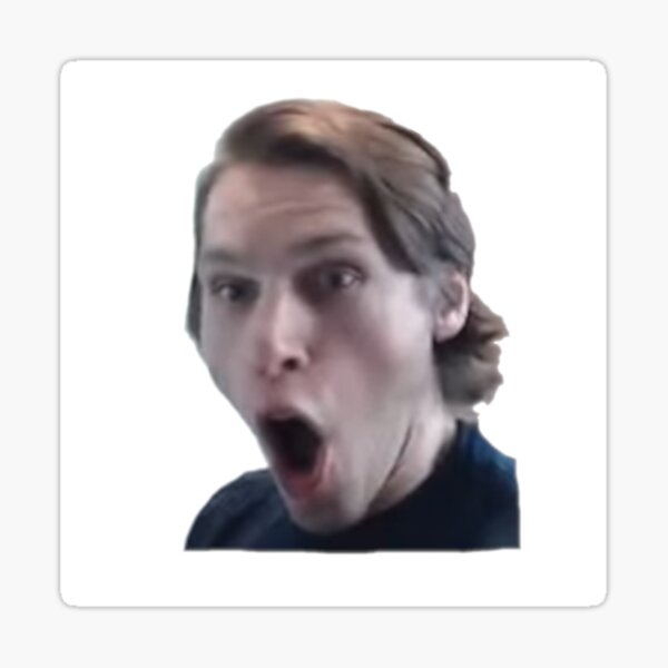 "Jerma985 Pogging" Sticker for Sale by remarkableswag | Redbubble