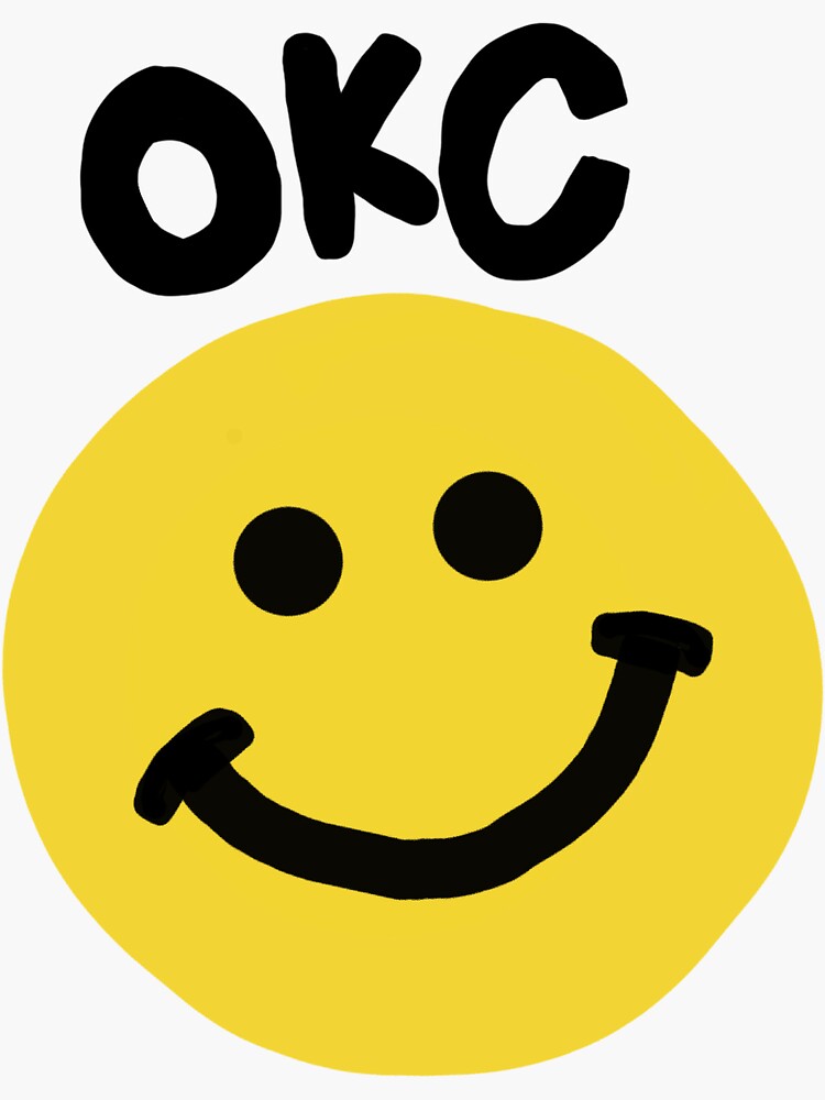 "OKC" Sticker for Sale by ej