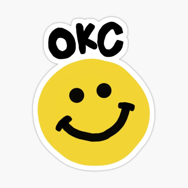 "OKC" Sticker for Sale by ej