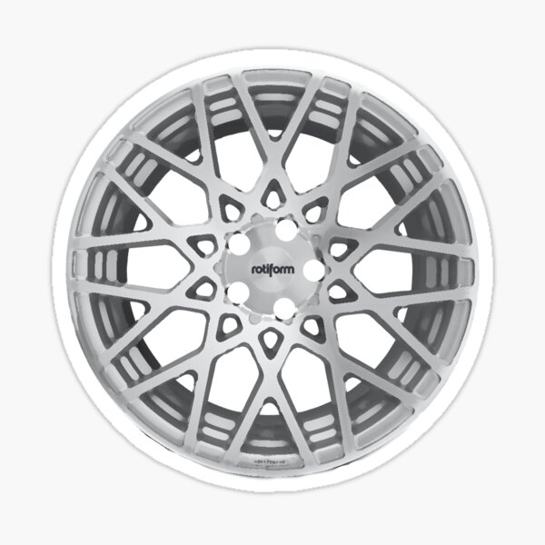"Rotiform BLQ Stance Wheels" Sticker for Sale by SilverCapital | Redbubble