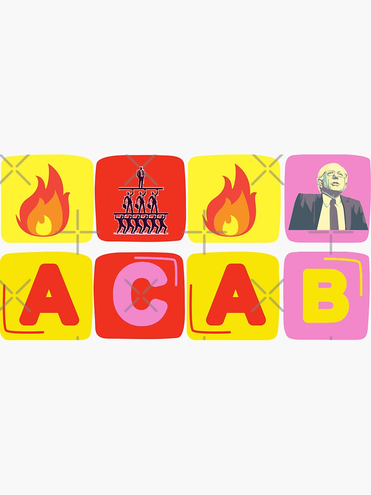 "ACAB For Kids" Sticker for Sale by notakename | Redbubble