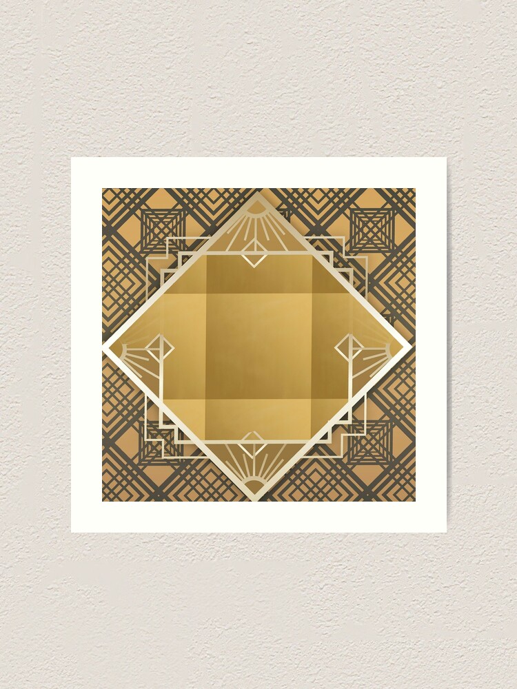 "Pattern in angles, geometry and gold laced in intersections. Reflects ...