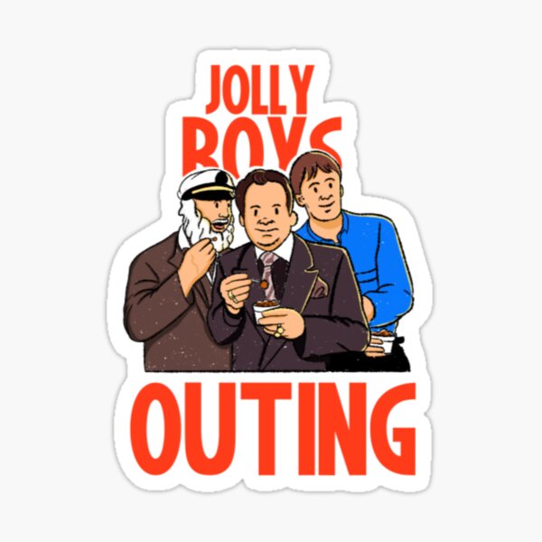 "Jolly Boys Outing" Sticker by MalakichiRussel | Redbubble