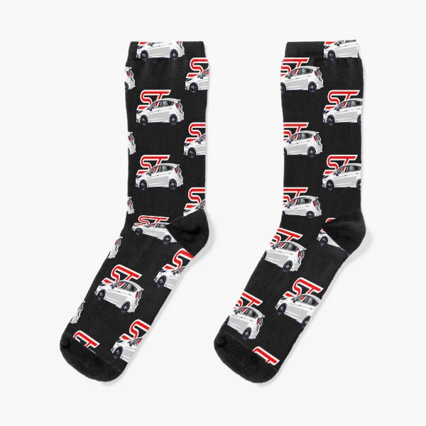 "Ford Fiesta St Ford Fiesta ST Oxford White Racing" Socks by ...