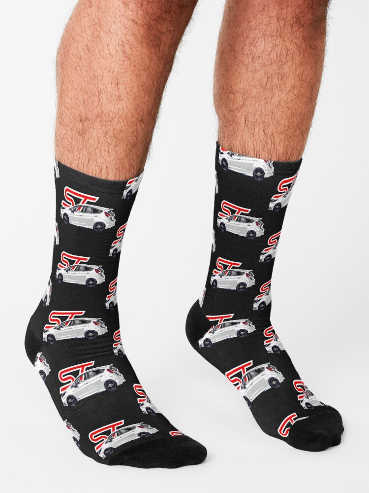 "Ford Fiesta St Ford Fiesta ST Oxford White Racing" Socks by ...