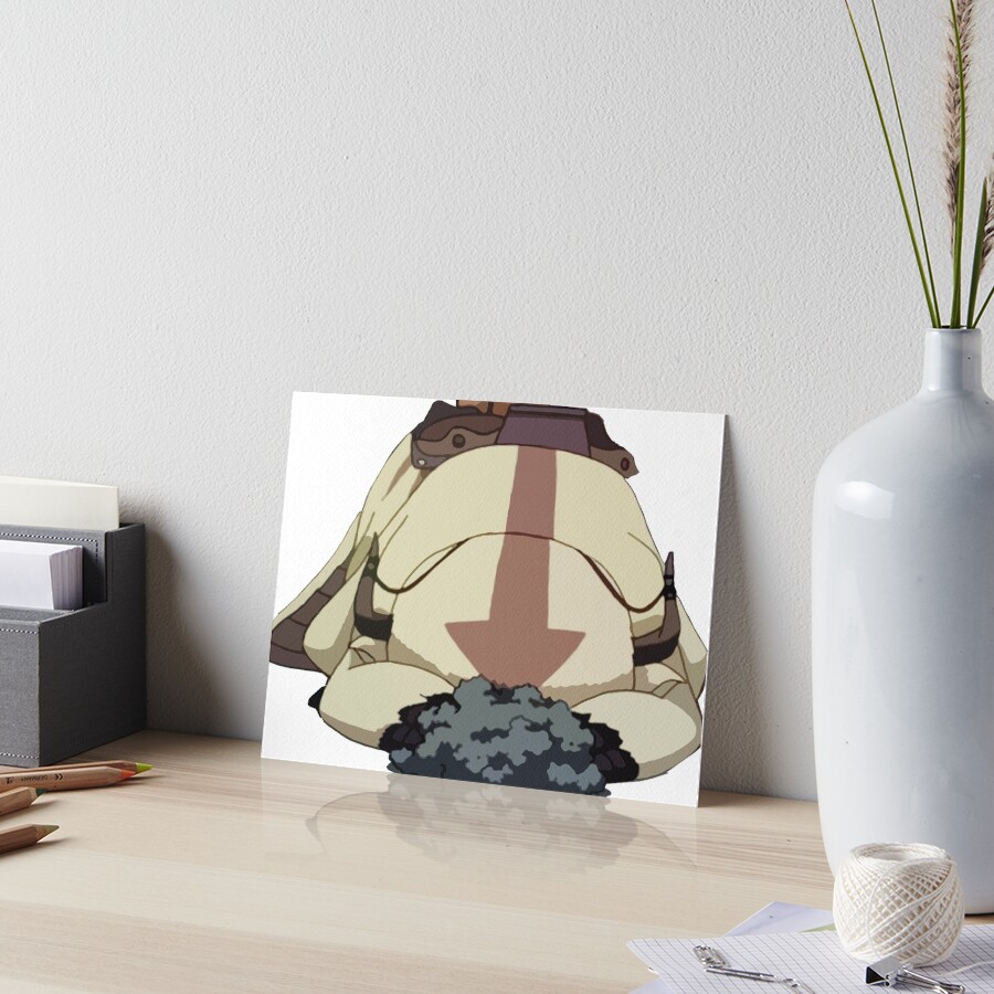 "Hiding Appa - Avatar The Last Airbender" Art Board Print for Sale by ...