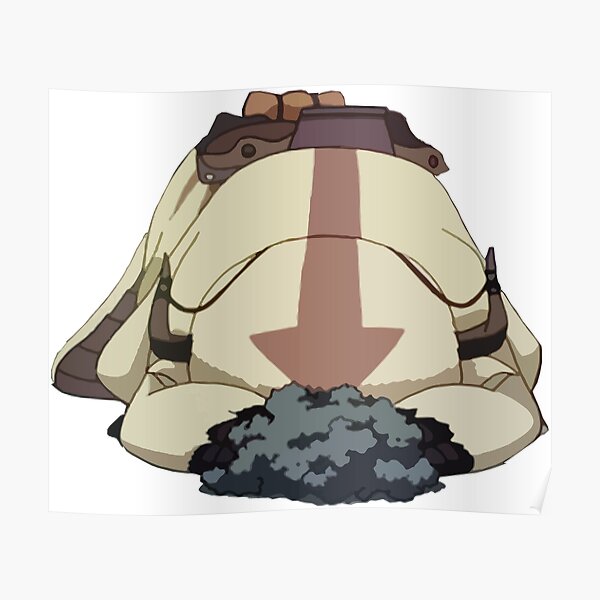 "Hiding Appa - Avatar The Last Airbender" Poster for Sale by ...