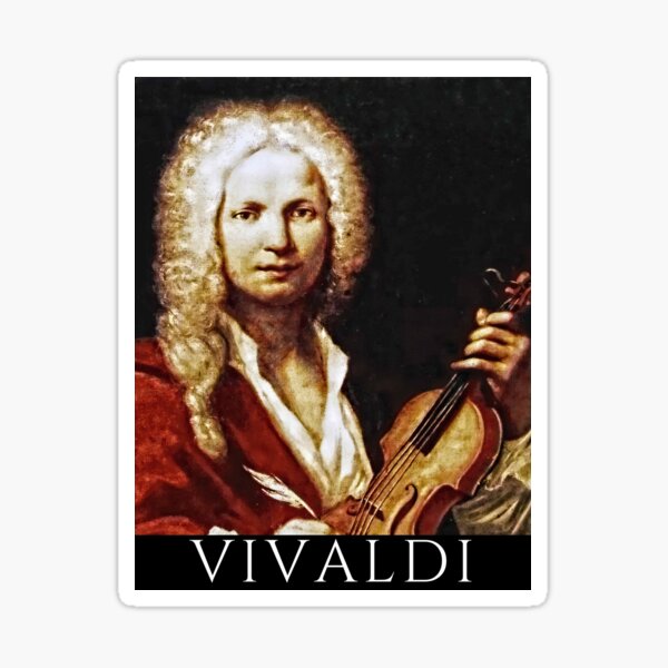 "vivaldi" Sticker by lukelux | Redbubble