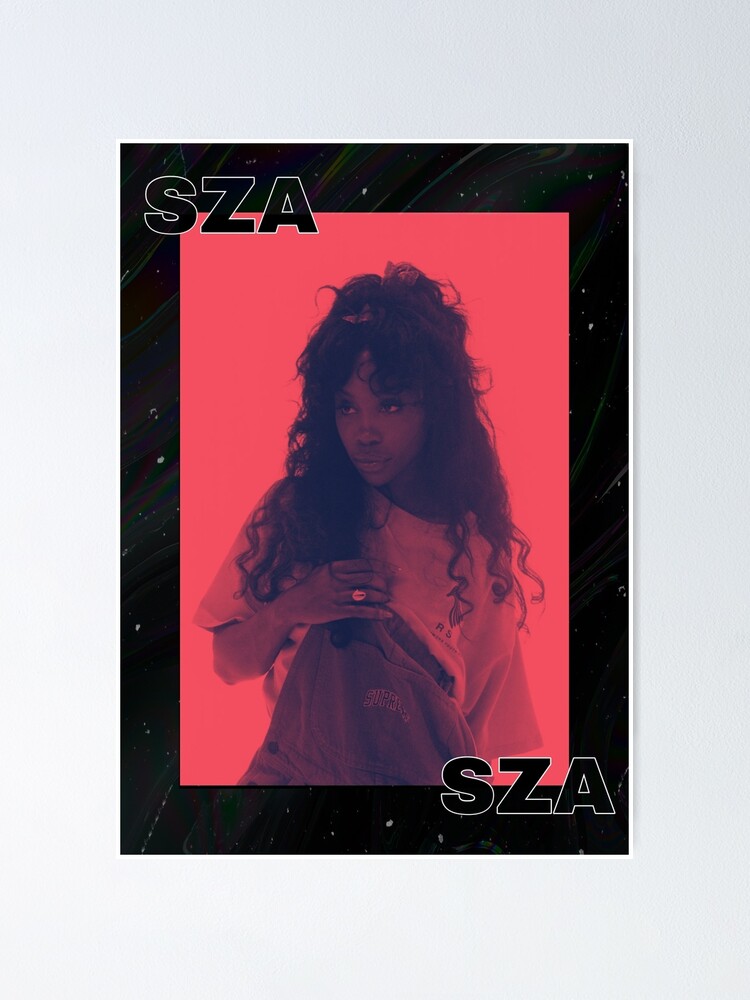 "SZA RETRO POSTER" Poster for Sale by trendtiktok | Redbubble