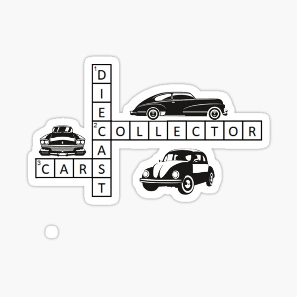 "Diecast Collector Hobbies Models Cars Gifts" Sticker for Sale by ...