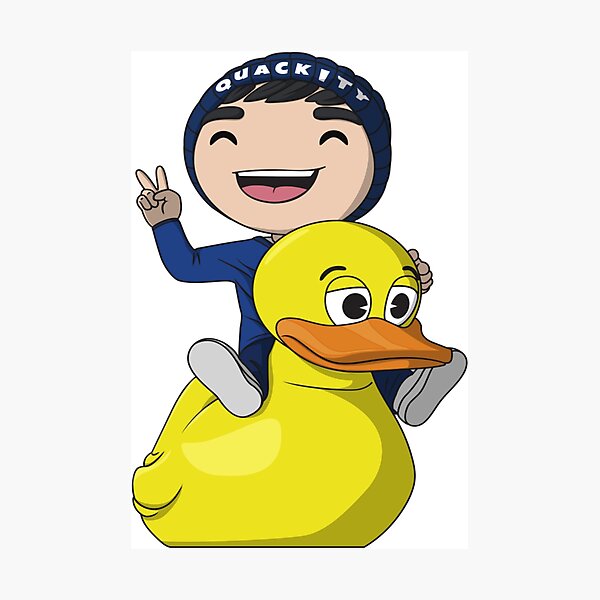 "quakity - quackity - quackityhq" Photographic Print for Sale by ...