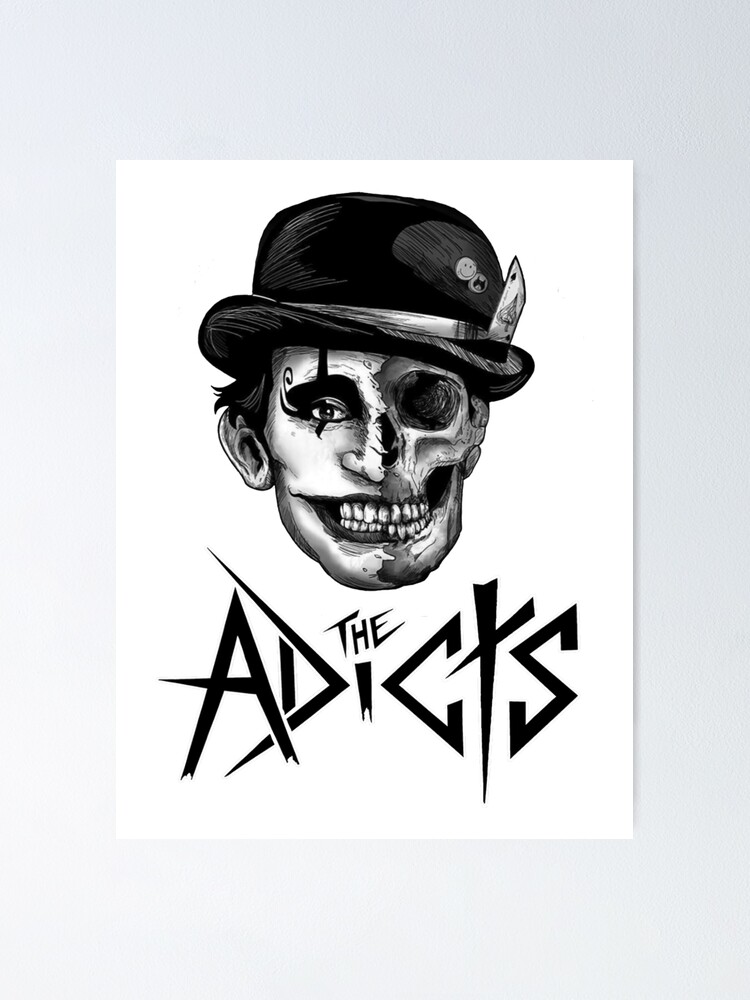 "the adicts" Poster by Larkashley | Redbubble