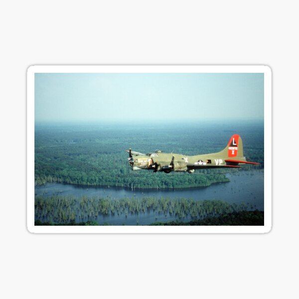 "ww2 b17g flying fortress" Sticker for Sale by KarmaRoots | Redbubble