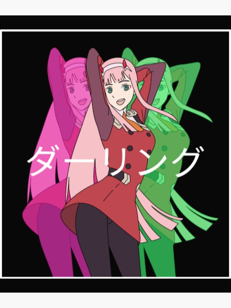 " Darling In The Franxx Darling in the Franxx _ Zero Two - Dance " Art ...
