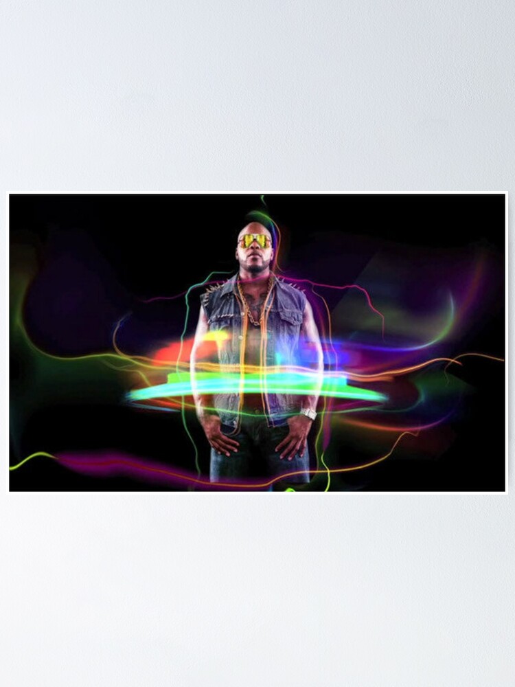 "Flo Rida" Poster for Sale by Ninjakitas | Redbubble