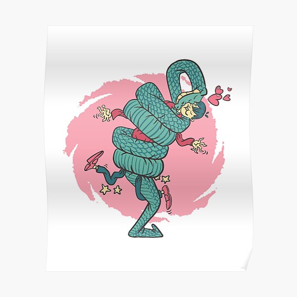 "Snake snakes hug" Poster for Sale by DerSenat | Redbubble