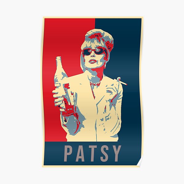 "Illustration Pop Art Patsy" Poster by VikingZen | Redbubble