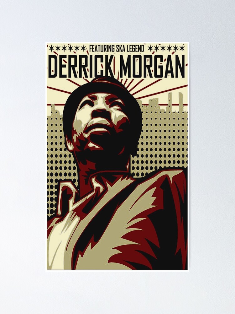 Póster «Derrick Morgan con Ska Legend» de MariaIHicks | Redbubble