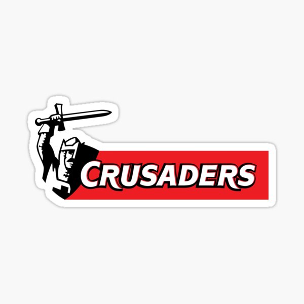 Crusaders Rugby Stickers | Redbubble