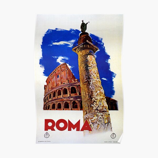 Italian Colosseum Posters | Redbubble