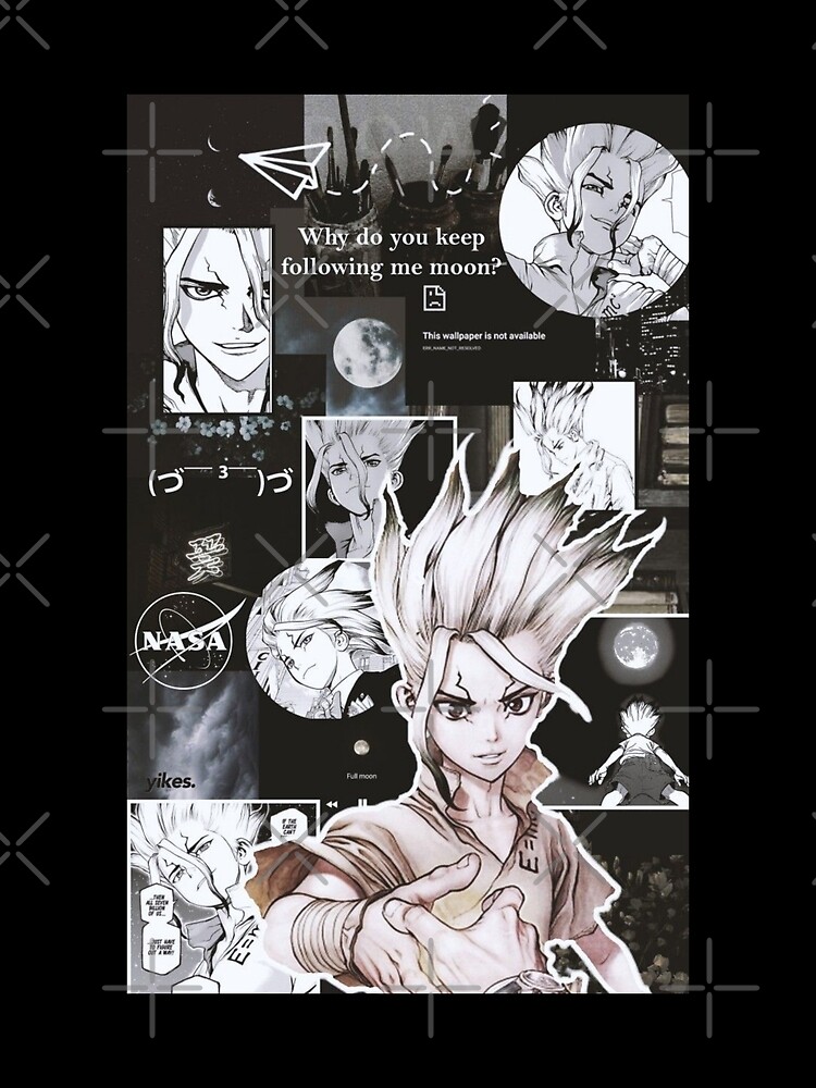 "Senku Collage" Poster by narcocynic | Redbubble