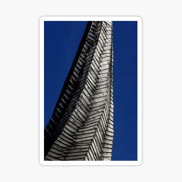 "Twisted church spire in Chesterfield" Sticker by TerenceKerr | Redbubble