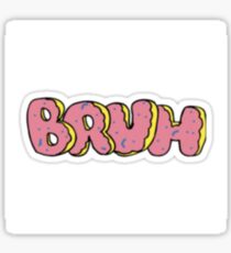 Bruh: Stickers | Redbubble