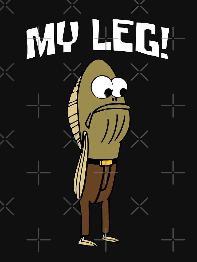 "Fred The Fish Spongebob 23 My Leg" Classic T-Shirt for Sale by KJIUYAN ...