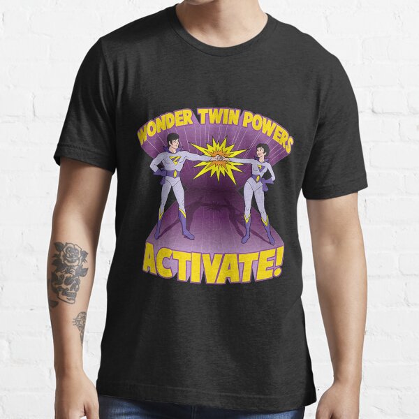 "Wonder Twins T-ShirtWonder Twin Powers Activate" T-shirt for Sale by ...