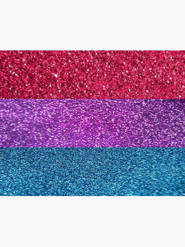 "Bisexual Glitter Flag" T-shirt by ButterfliesT | Redbubble