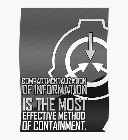 Scp Foundation: Posters | Redbubble