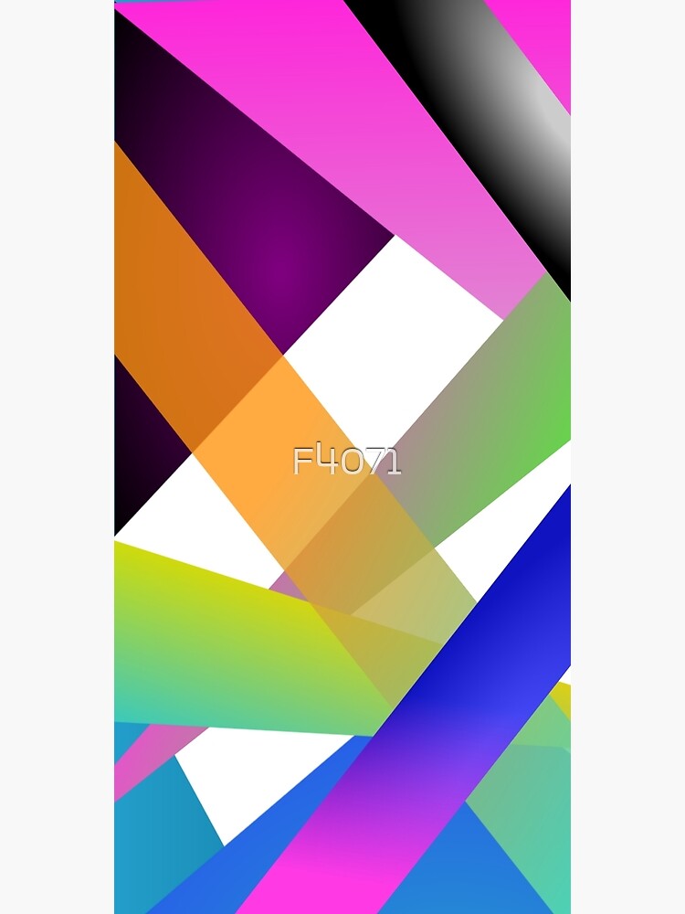 "Multi color" Poster for Sale by F4071 | Redbubble