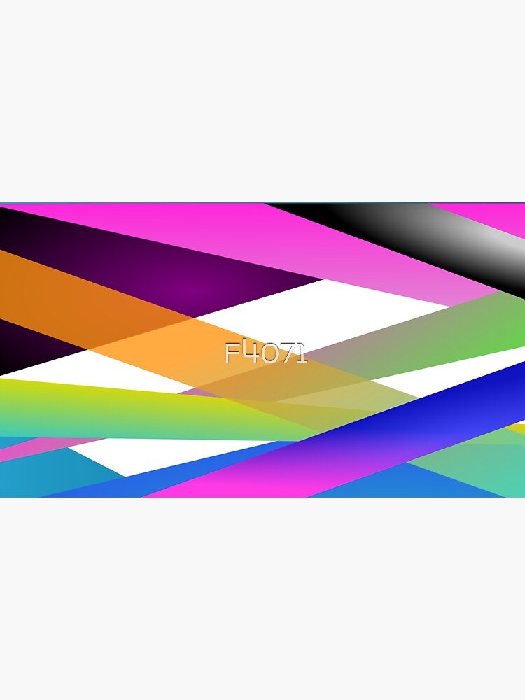 "Multi color" Sticker for Sale by F4071 | Redbubble