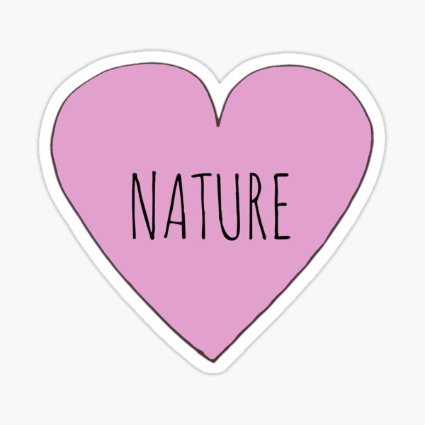 "Nature Love" Sticker by wanungara | Redbubble
