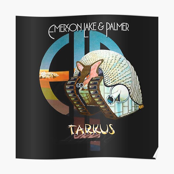 "Tarkus ELP Emerson, Lake and Palmer" Poster for Sale by harj | Redbubble