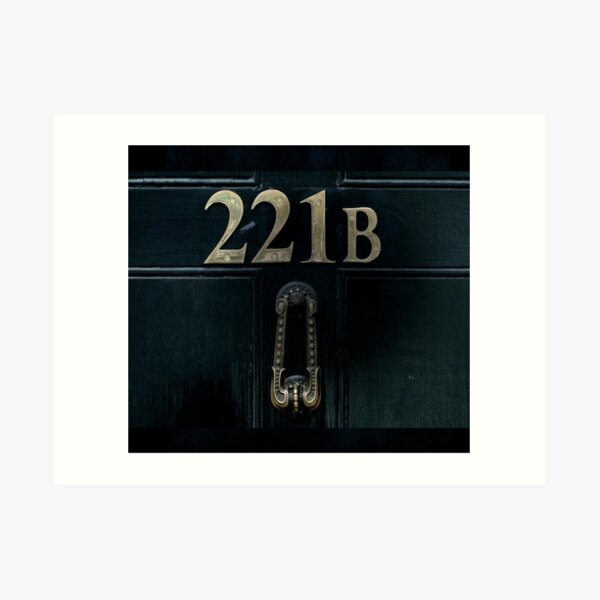 "221B Baker Street" Art Print by Confangeeks | Redbubble