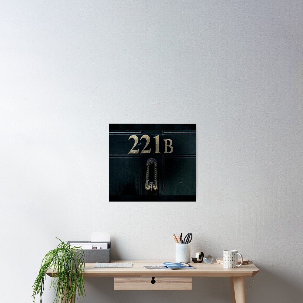 Póster «221B Baker Street» de Confangeeks | Redbubble