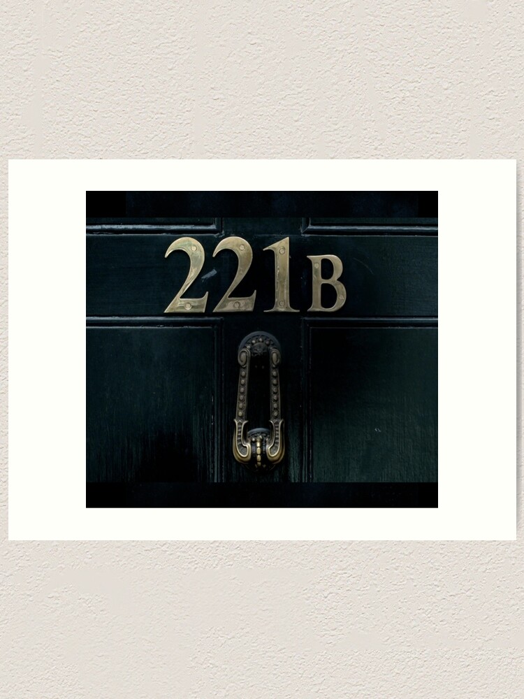 "221B Baker Street" Art Print by Confangeeks | Redbubble